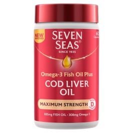 Seven Seas Max Strength Capsules 60S